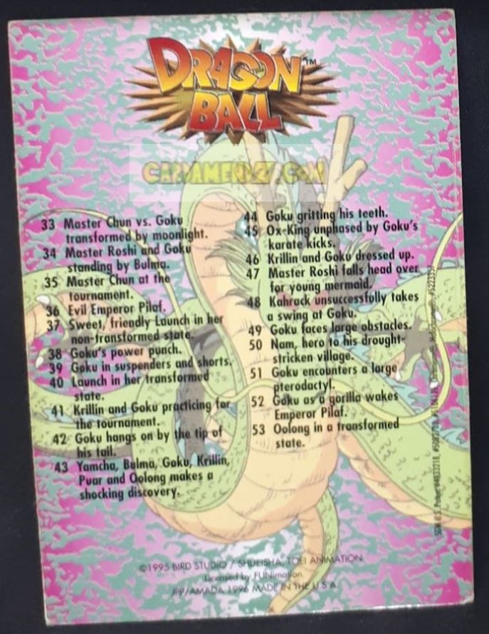 Trading Card Chromium DB Part 1 Checklist (1996) – cardamehdz