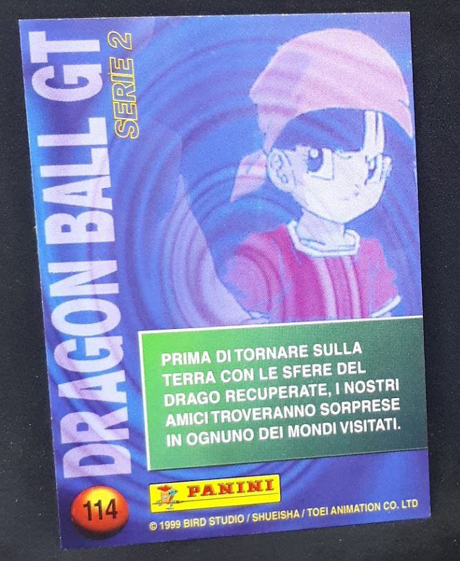 dragon ball gt cards part 2 n°114 (ita) – cardamehdz